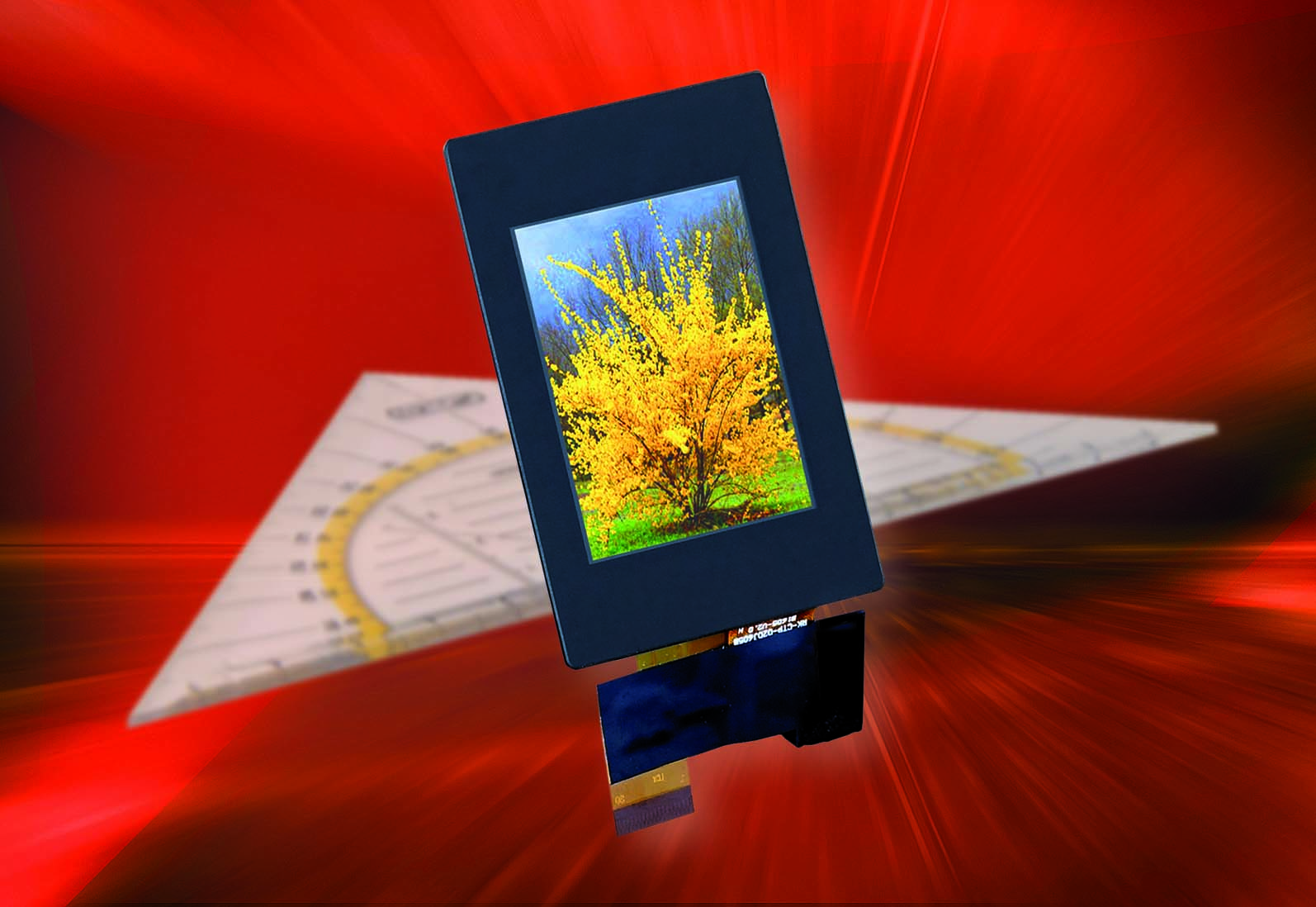 New chromatic IPS-TFT panel – DimacRed Spa